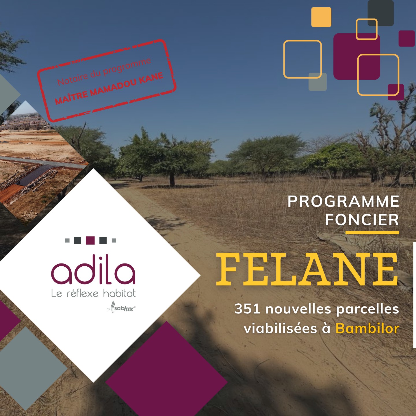 Foncier à vendre à Dakar | Sablux Immobilier